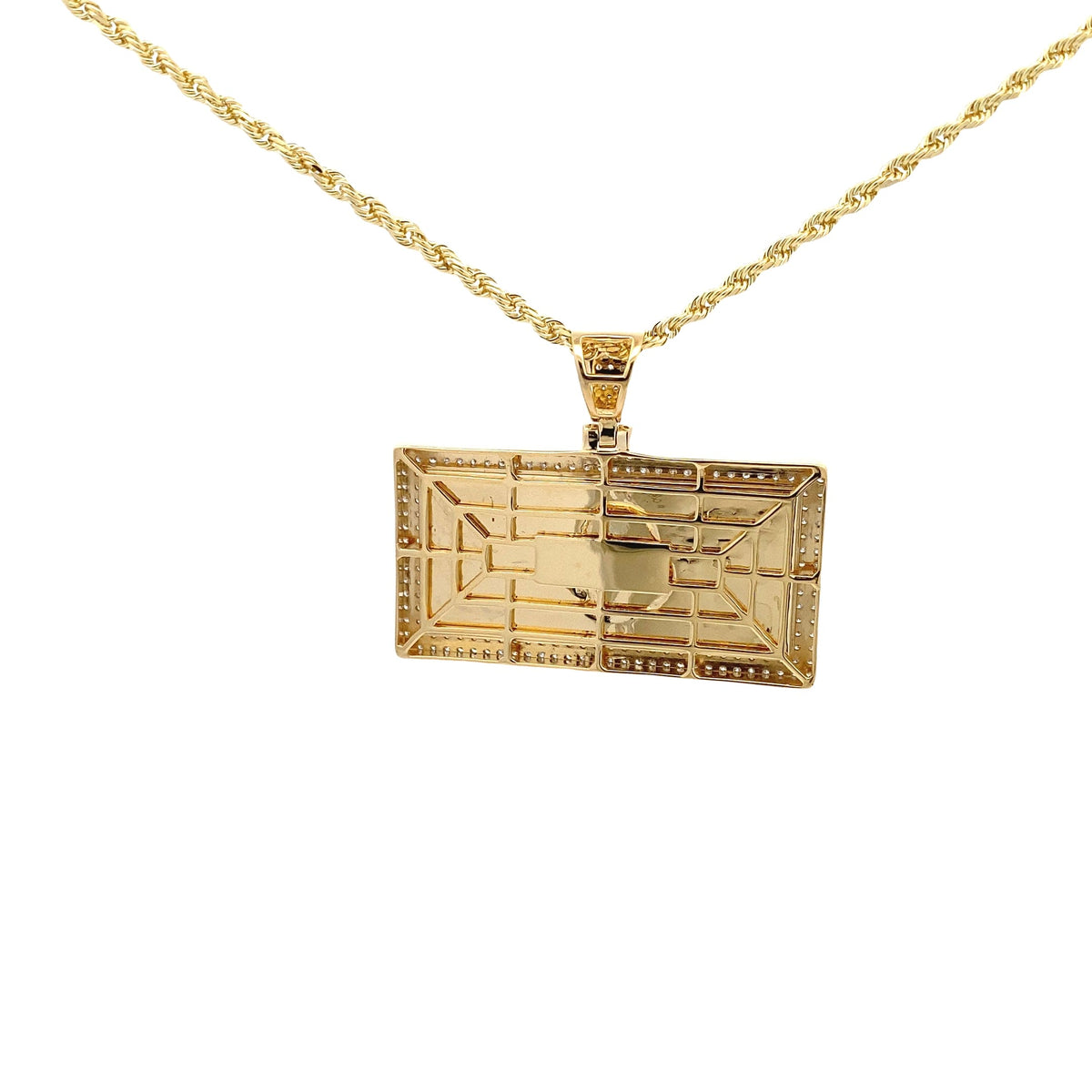 Diamond 100 Dollar Pendant – Ijaz Jewelers