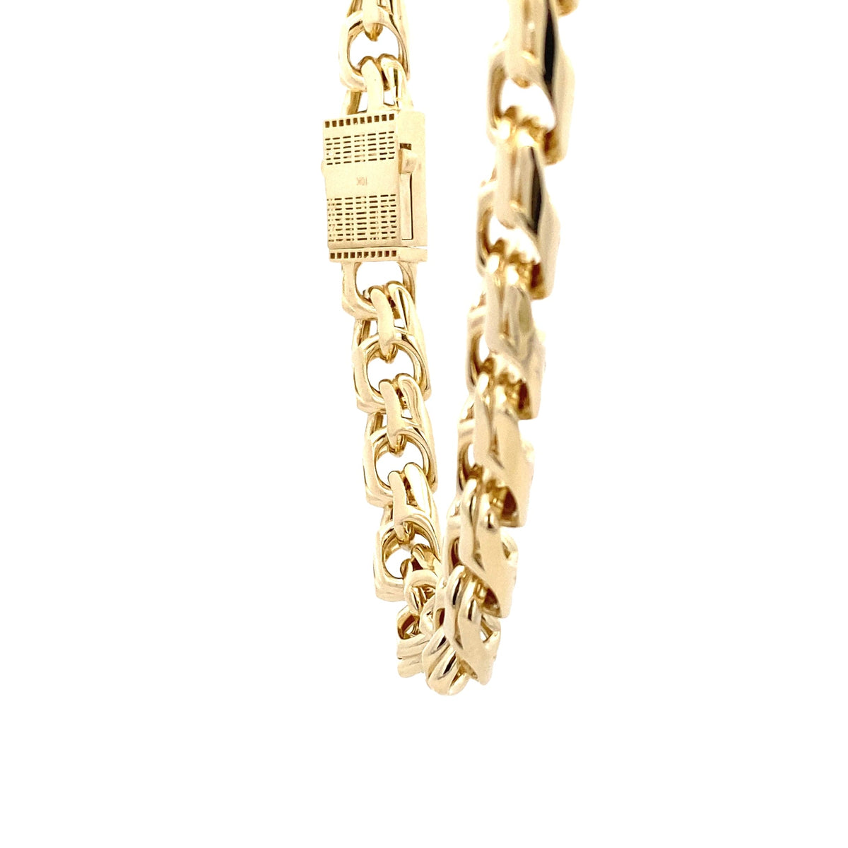 10K Gold High Polish Chino Chain 24" 11.5Mm – Ijaz Jewelers