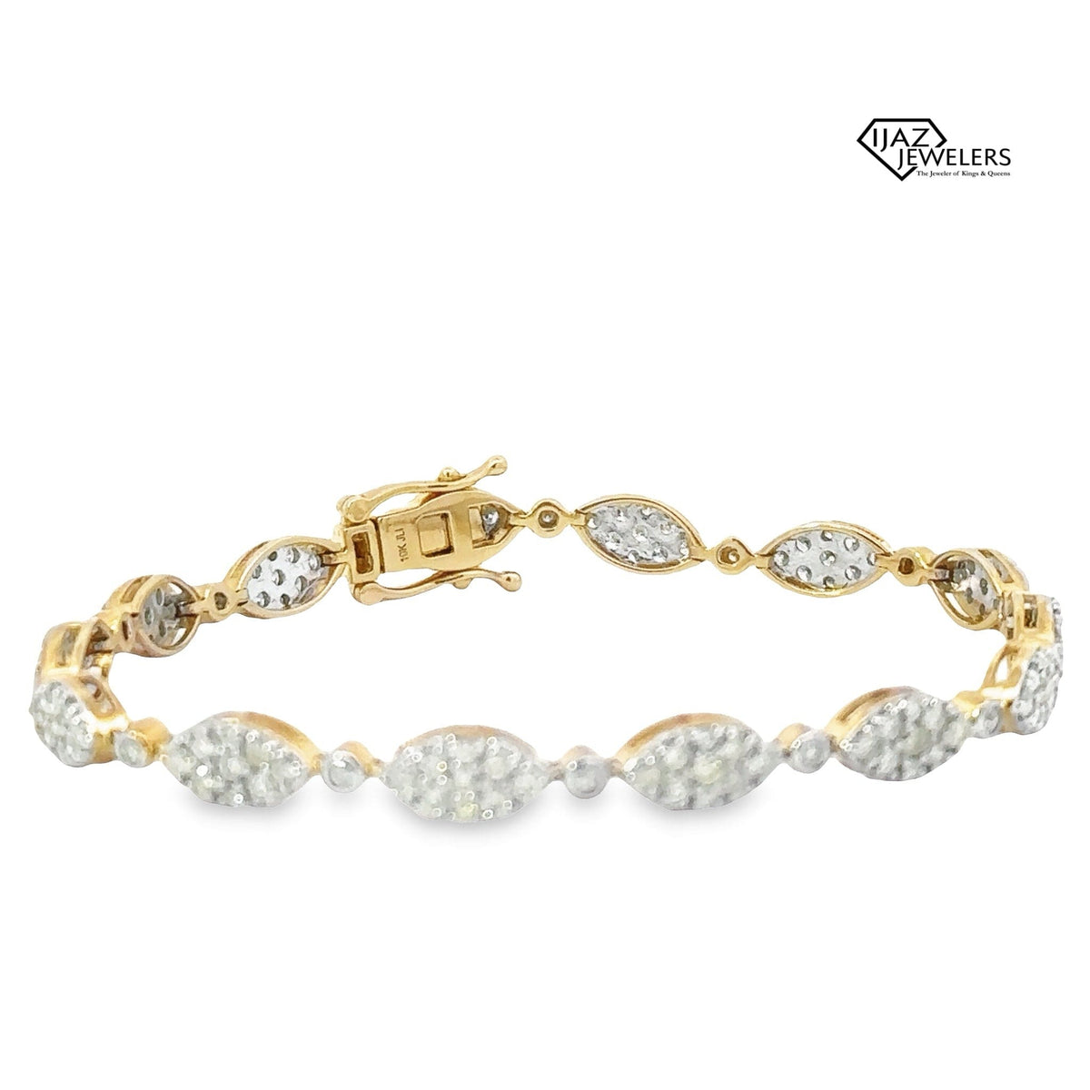 10K Gold Diamond Bracelet – Ijaz Jewelers