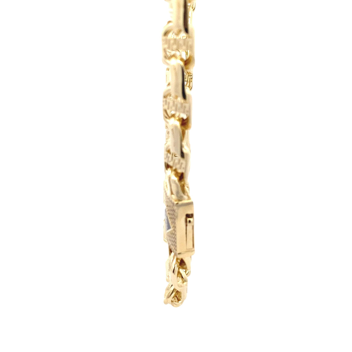 10K Gold Greek Tribal Chino Chain 26" 12Mm – Ijaz Jewelers