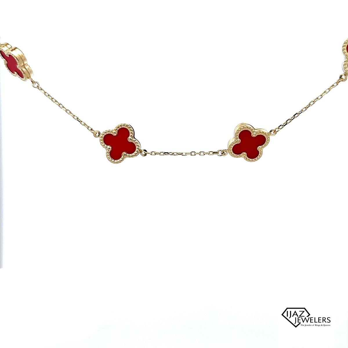 10K Gold VC Inspired Coral Necklace – Ijaz Jewelers