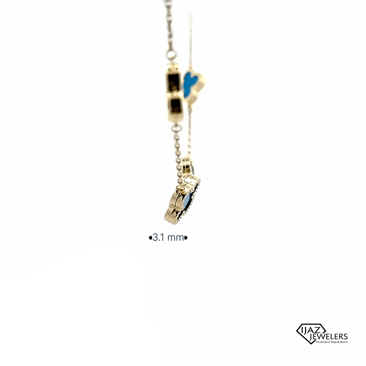 10K Gold Turquoise VC Inspired Necklace – Ijaz Jewelers