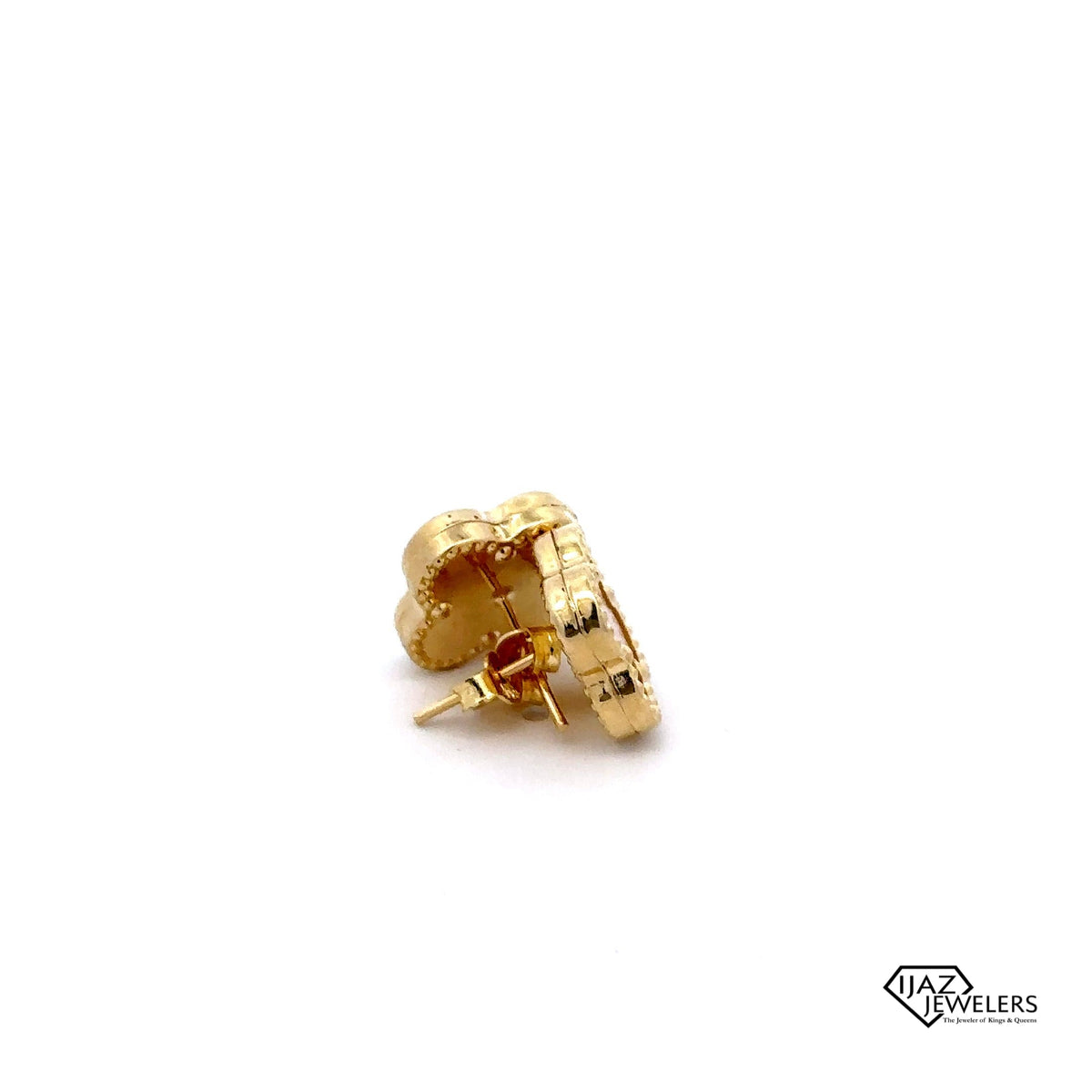10K Pink Porcelain VC Inspired Earrings – Ijaz Jewelers