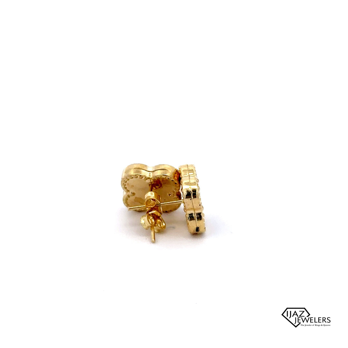 10K Gold Black Onyx VC Inspired Earrings – Ijaz Jewelers
