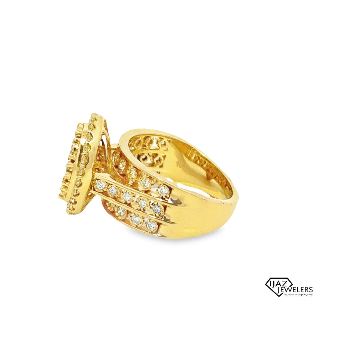 10K Gold Diamond Wedding Band – Ijaz Jewelers