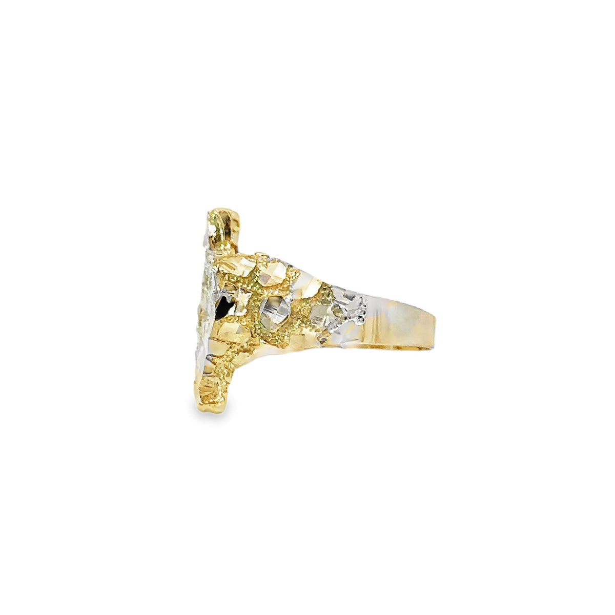 10K Gold Nugget Texas Ring – Ijaz Jewelers