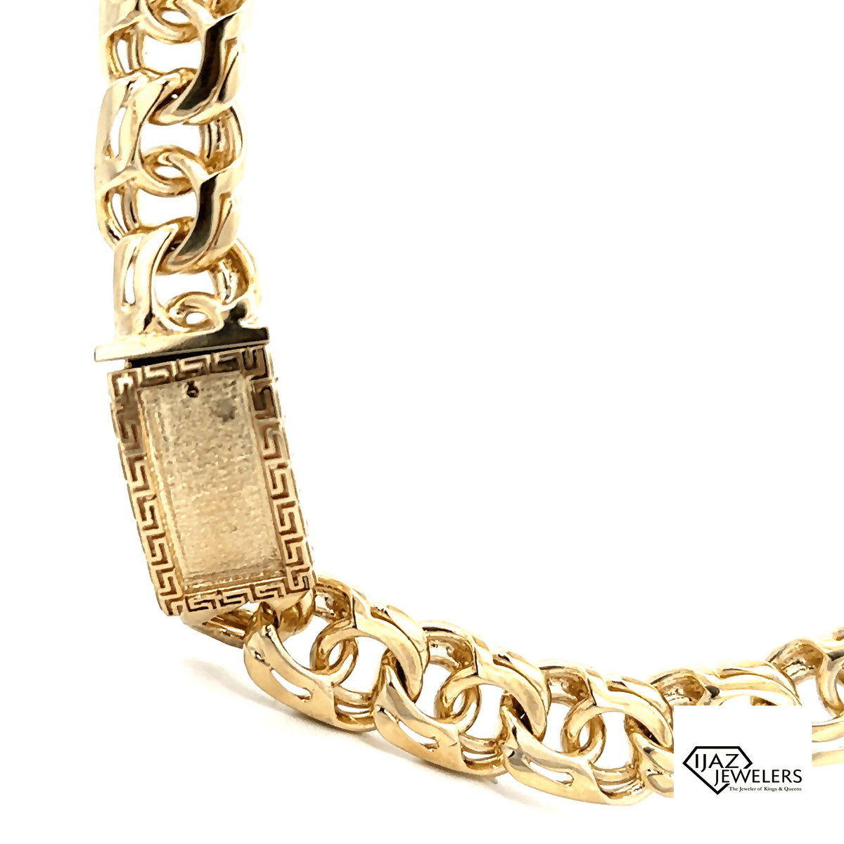 10K Gold Ijaz Solid Chino Chain With Greek Tribal ID – Ijaz Jewelers