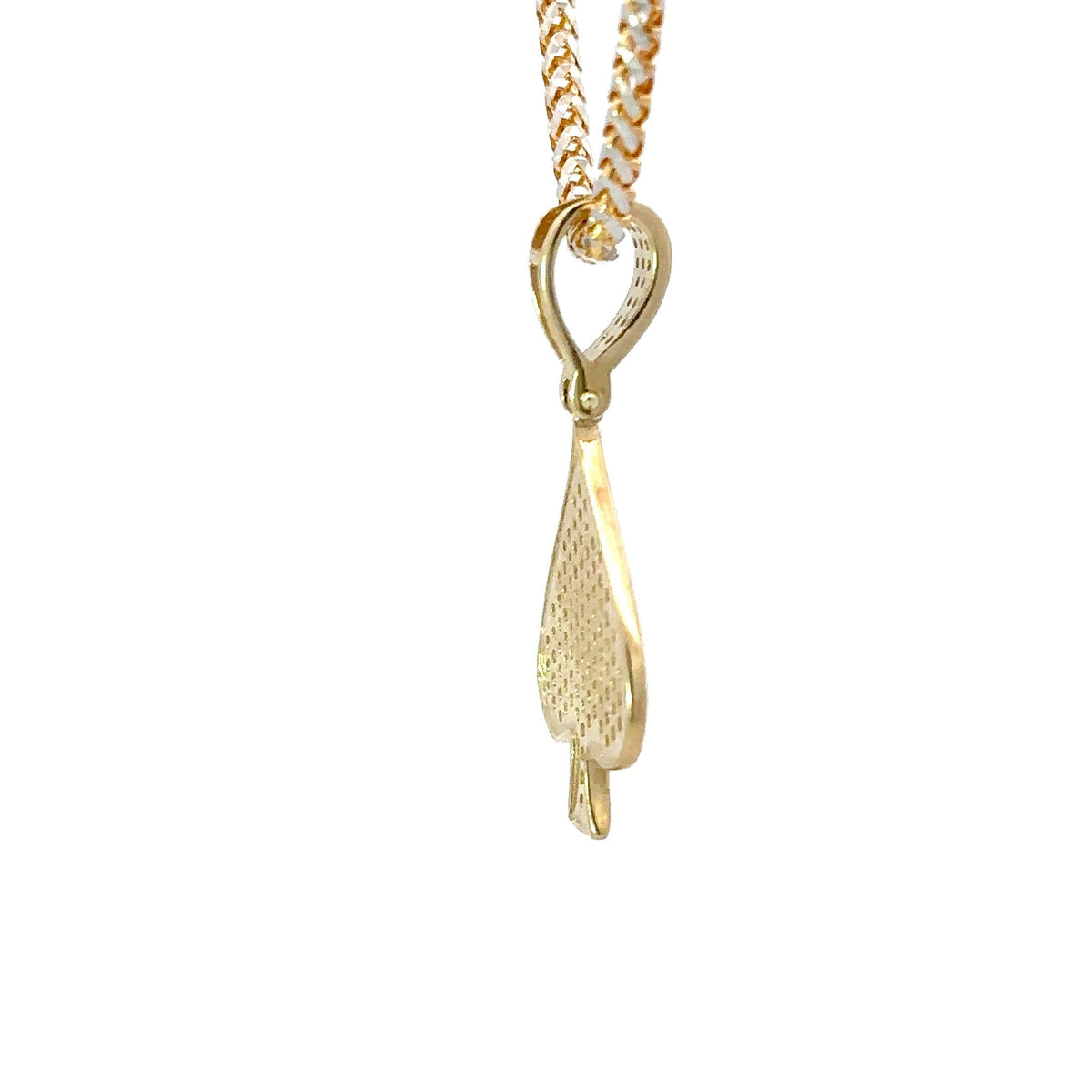 10K Gold CZ Spade Charm – Ijaz Jewelers