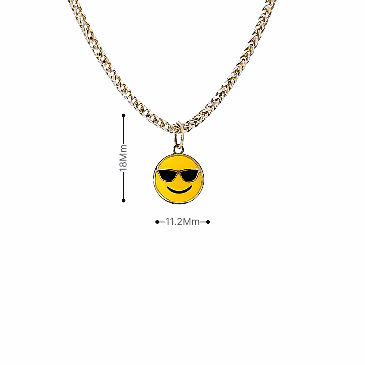 10K Gold Emoji Sunglasses Emoji – Ijaz Jewelers