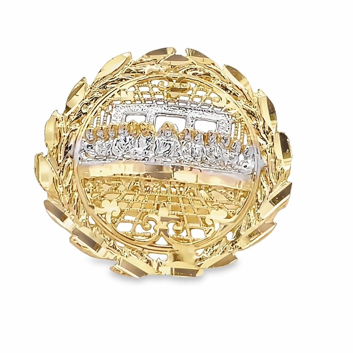 10k Gold Last Supper Ring – Ijaz Jewelers