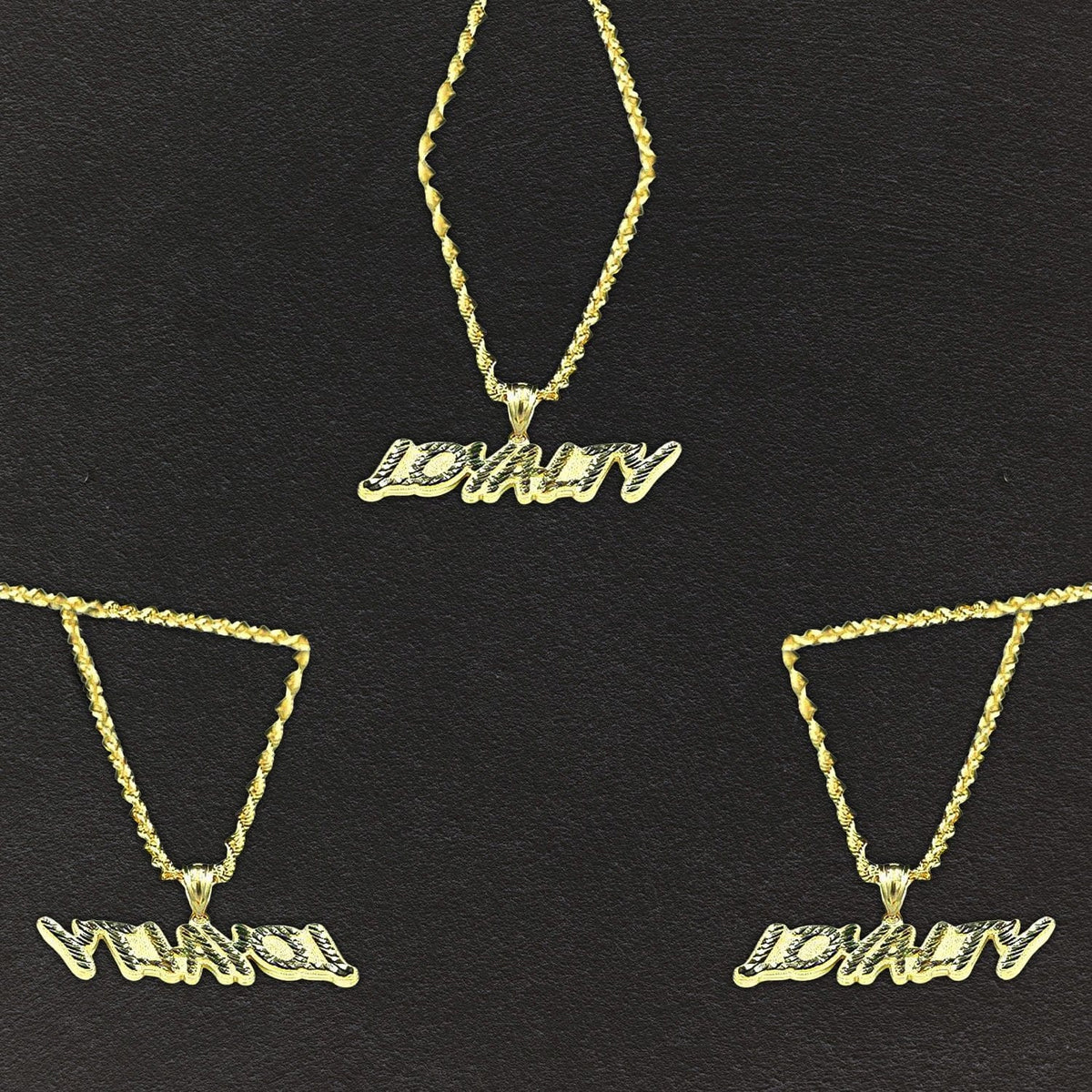 Loyalty Pendant and Rope Chain Set-up – Ijaz Jewelers