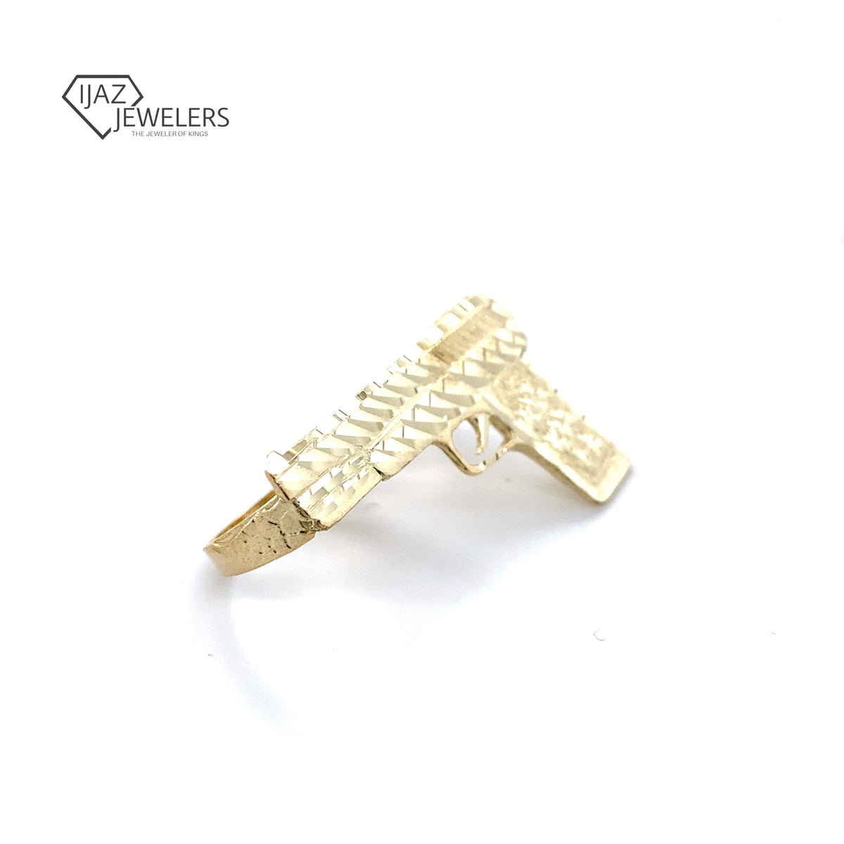 2-Fingers Gun Ring – Ijaz Jewelers