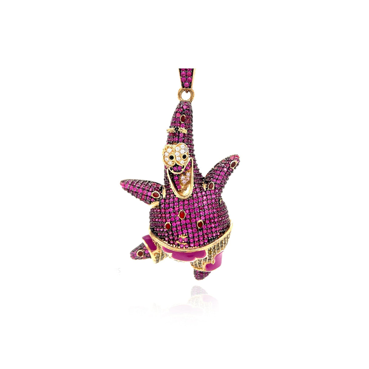 10K Yellow Gold Patrick Star Pendant – Ijaz Jewelers