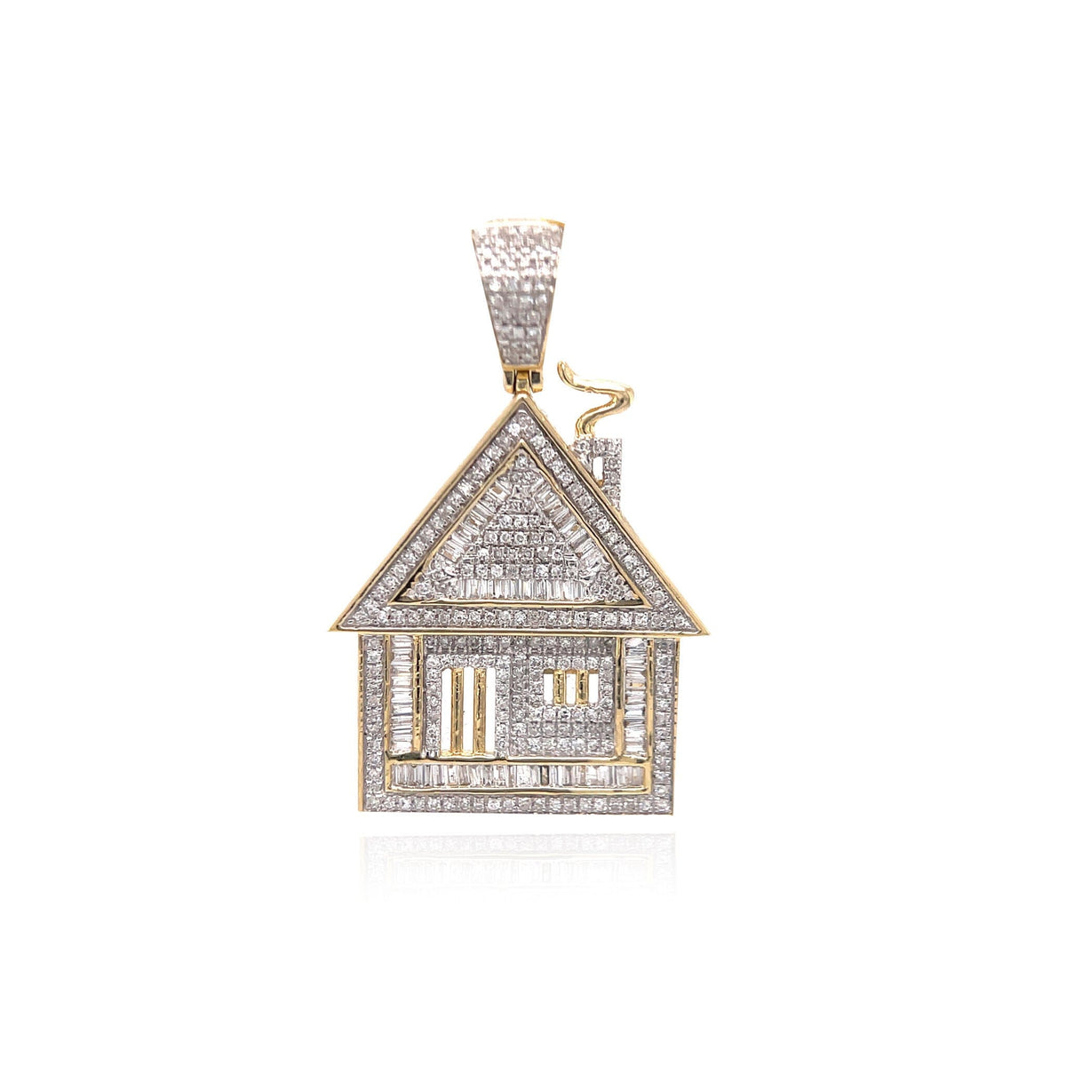 Diamond Trap House Pendant – Ijaz Jewelers